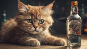 What Happens If a Cat Drinks Alcohol? - A Place for Animals