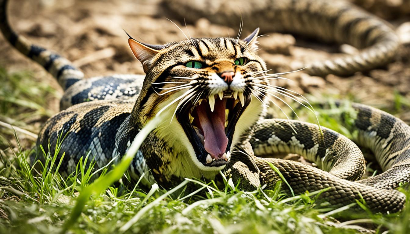 Cat vs Snake: Who Triumphs in a Tussle?