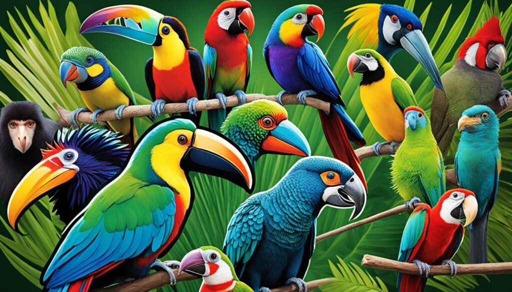 Discover Vibrant Colorful Animals of the World