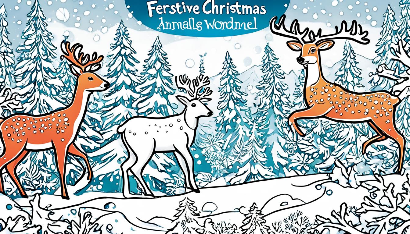 Festive Christmas Animals: A Holiday Delight