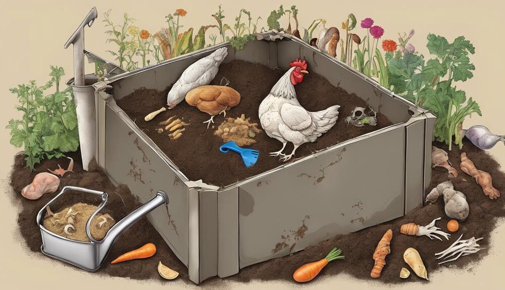 How You Can Compost Chicken Bones Easily - A Place for Animals