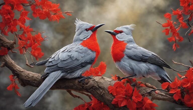 7 Stunning Gray Birds With Red Chests - A Place for Animals
