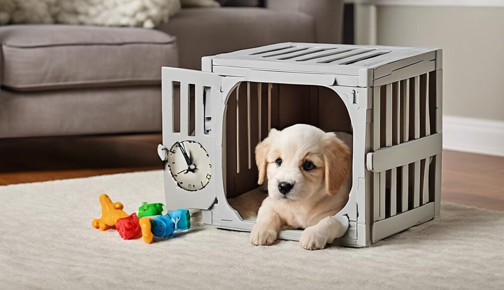 3-Month-Old Puppy Crate Training Schedule Unveiled - A Place for Animals