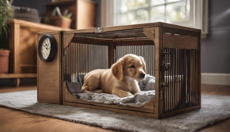 Ultimate Puppy Crate Training Schedule for Working Owners - A Place for ...