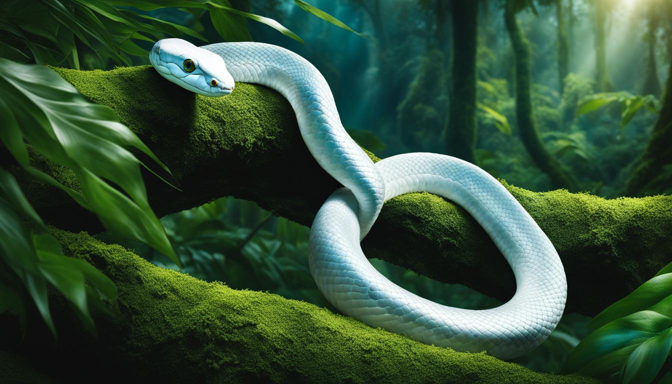 Enchanting White Animals in Nature's Tapestry