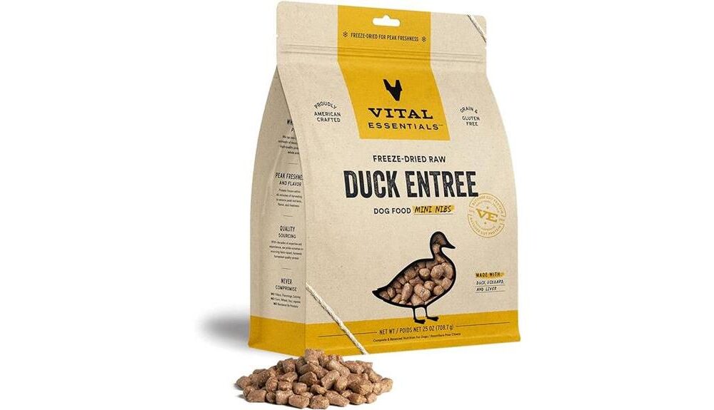 Vital Essentials Duck Mini Nibs Review - A Place for Animals