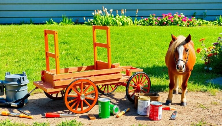 Miniature Horse Cart Kits: Build Your Own Mini Cart! - A Place for Animals