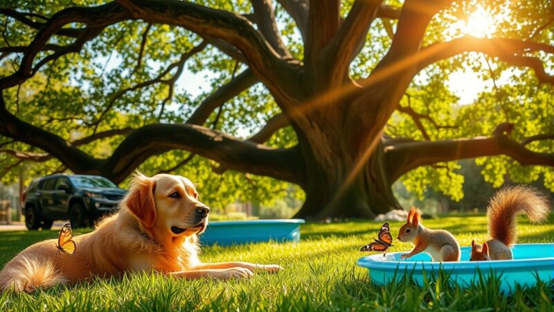 How Animals Stay Cool in the Summer - A Place for Animals