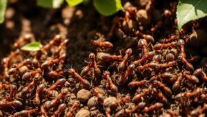 The Teamwork of Ant Colonies - A Place for Animals