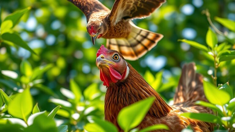 Guardian of the Garden”: How One Brave Chicken Fought Off a Hawk - A ...