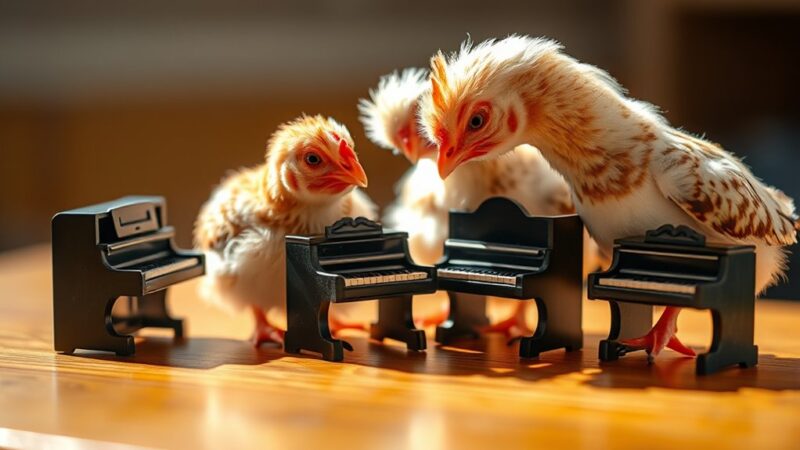 Chickens Learn to Play Piano—Watch Their Peck‑formance - A Place for ...