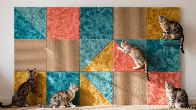 15 Best Wall Scratch Panel Sets for Cat Rooms in 2026 - A Place for Animals
